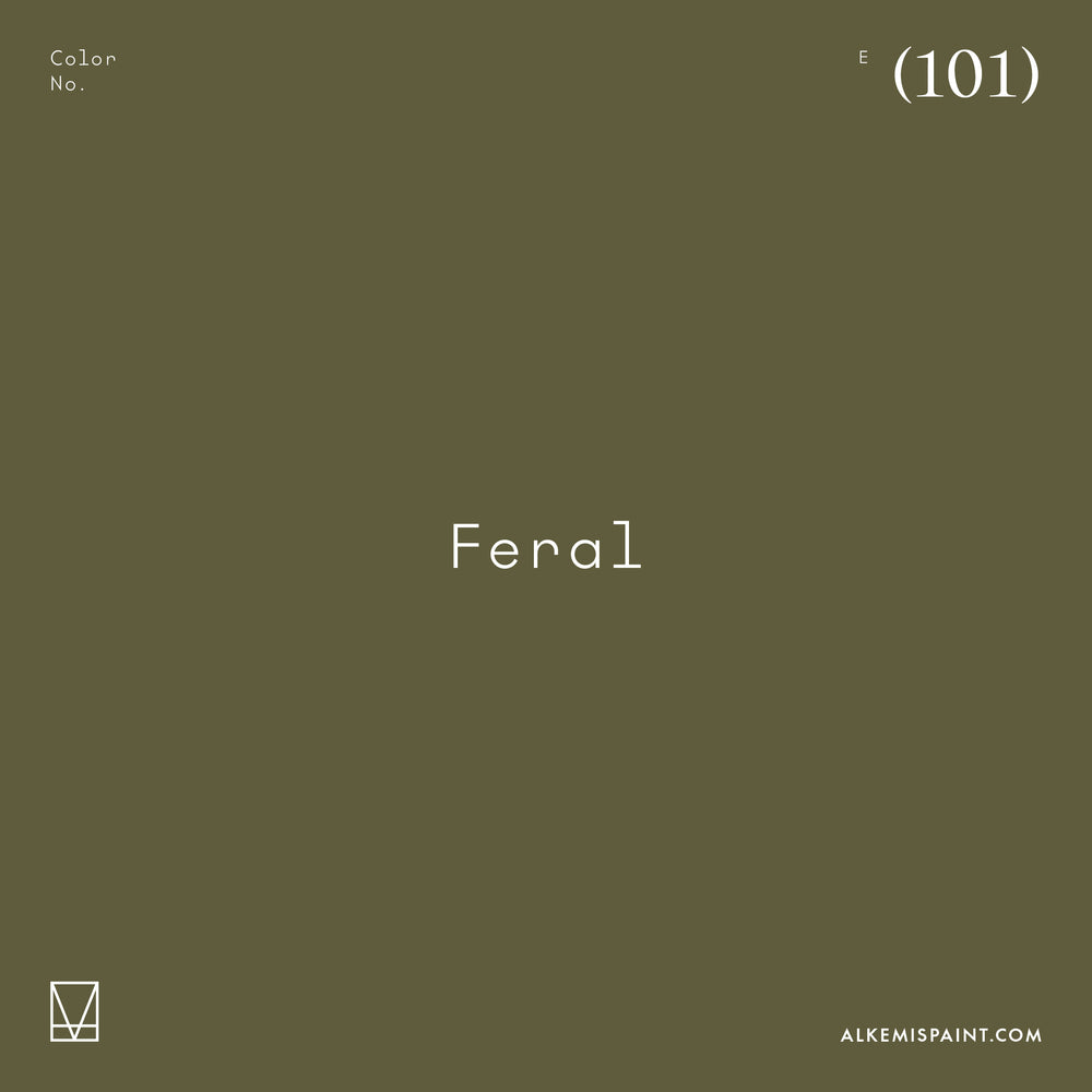 Feral (101) - Green Mineral Paint
