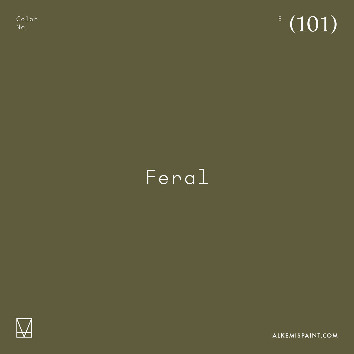Feral (101) - Green Mineral Paint