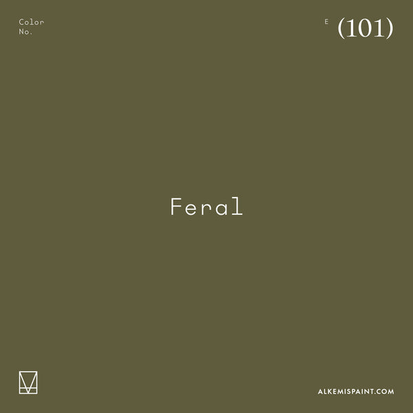 Feral (101) - Green Mineral Paint