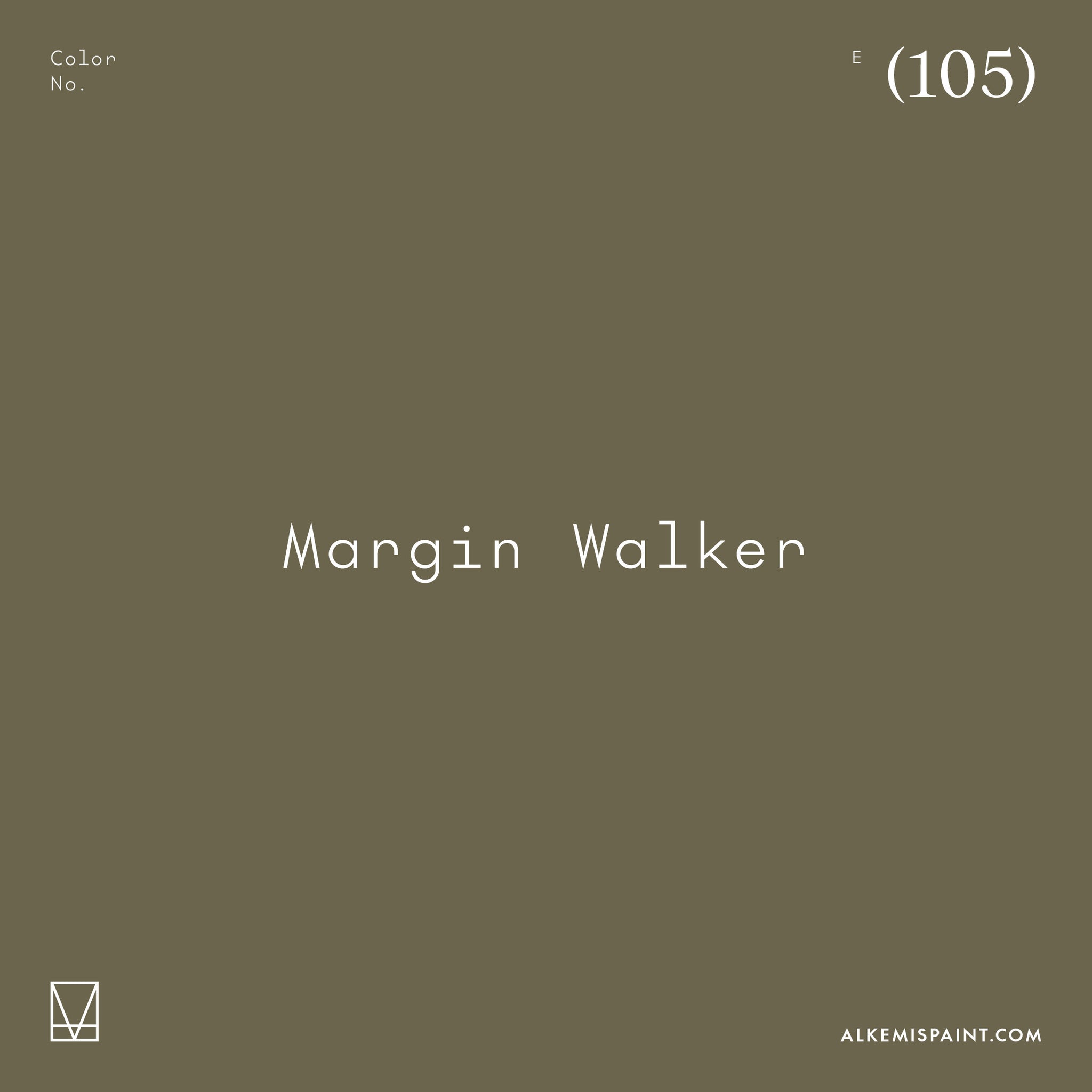 Margin Walker (105) - Green Mineral Paint