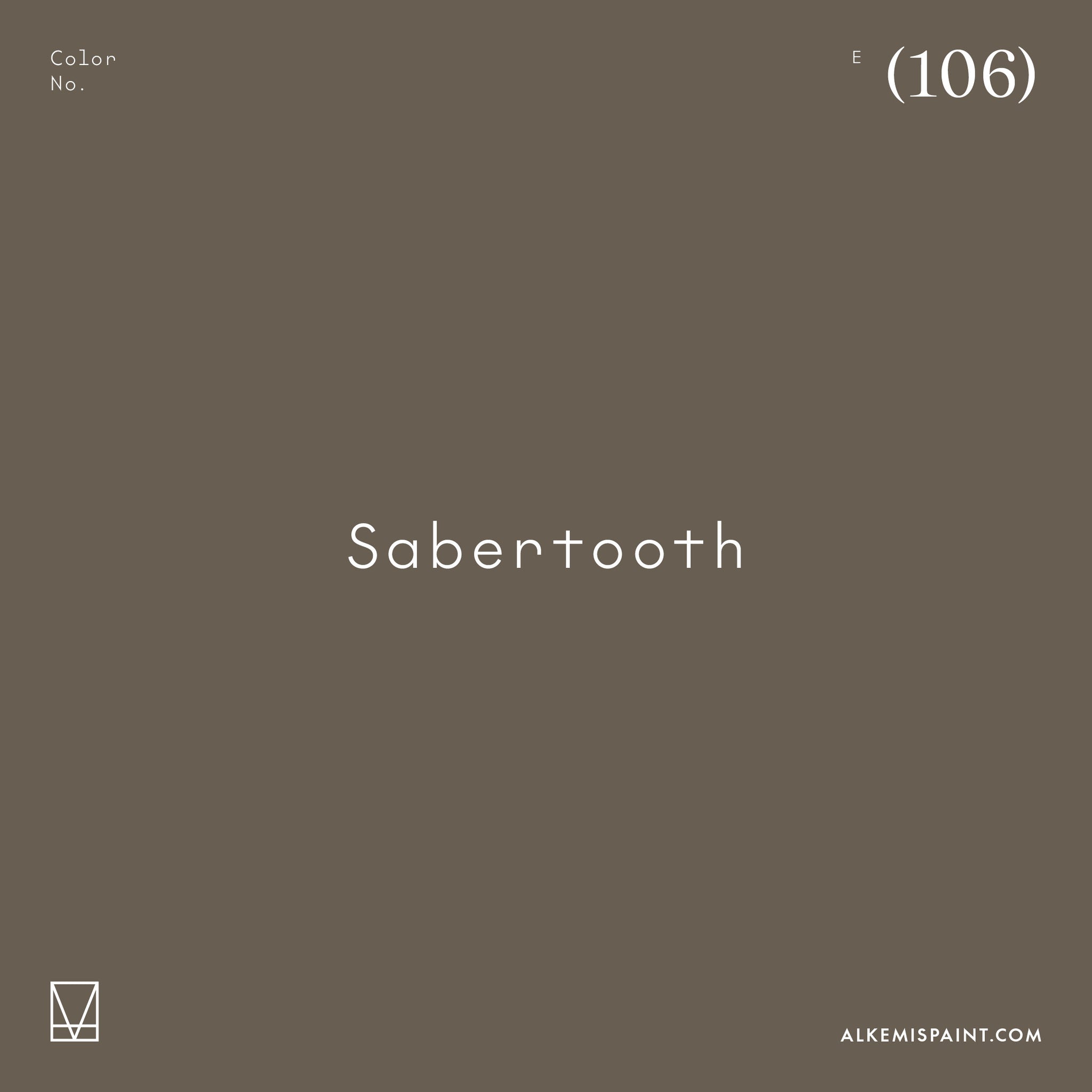 Sabertooth (106) - Brown Mineral Paint