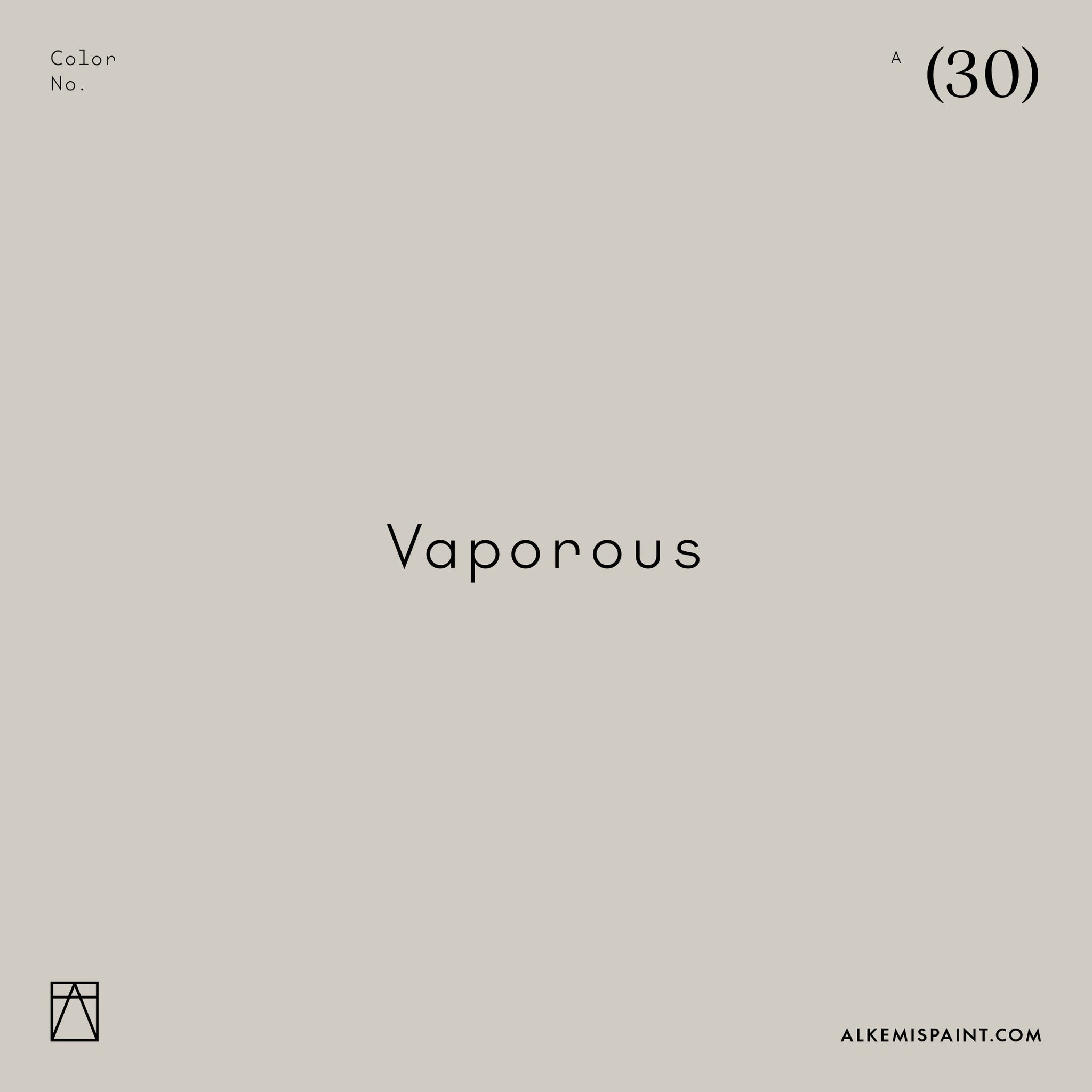 Vaporous (30) - Gray Mineral paint