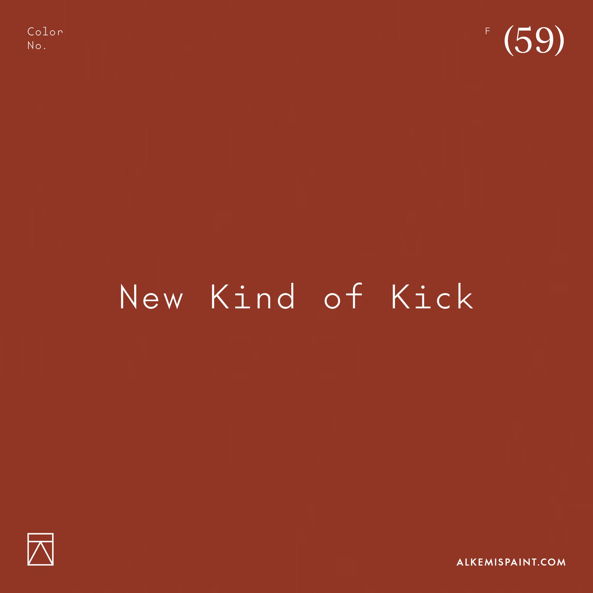 New Kind of Kick (59) - Red Mineral Paint