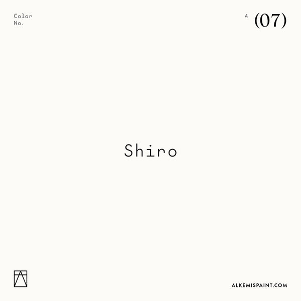 Shiro (07) - White Mineral Paint