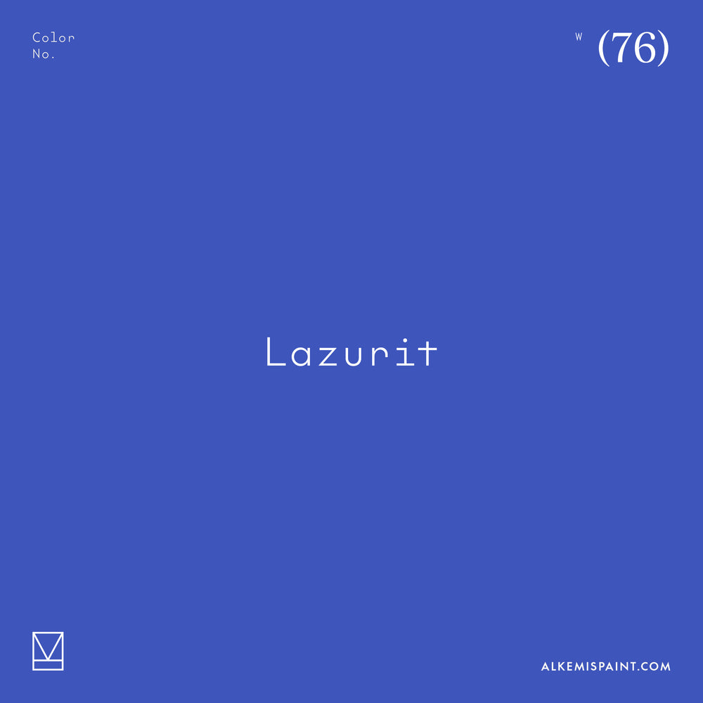 Lazurit (76) - Blue Mineral Paint
