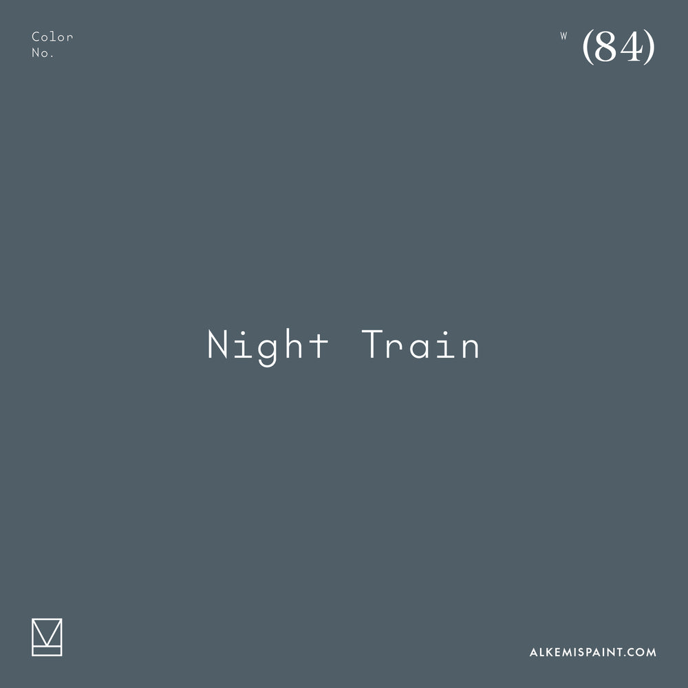 Night Train (84) - Blue Mineral Paint