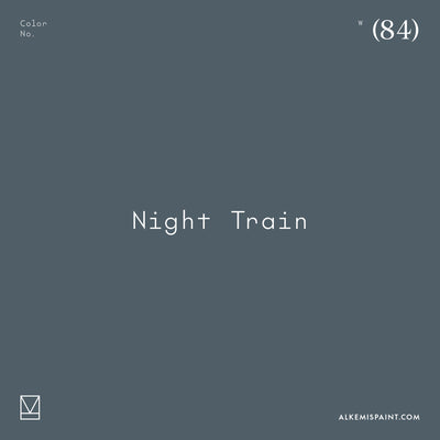Night Train (84) - Blue Mineral Paint