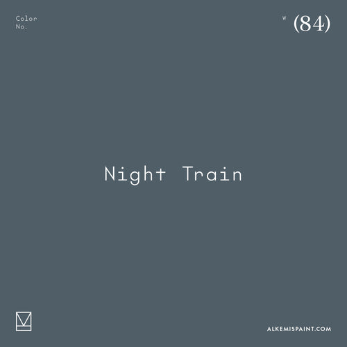 Night Train (84) - Blue Mineral Paint