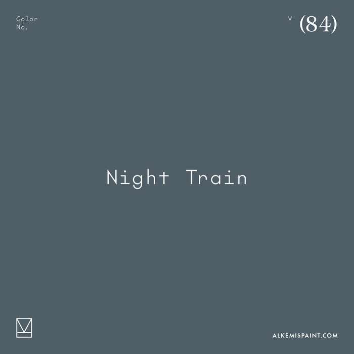 Night Train (84) - Blue Mineral Paint